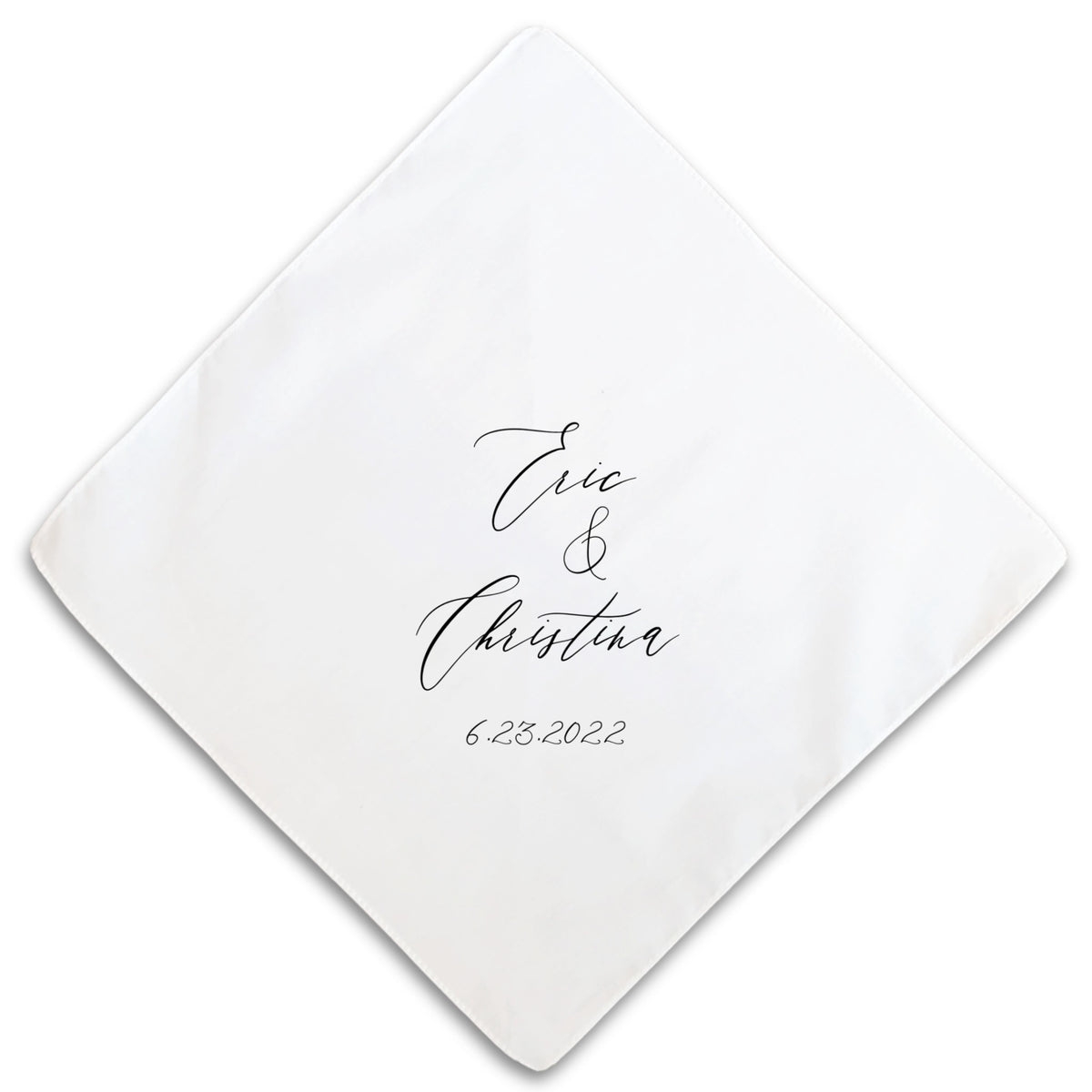 Vintage Personalized Handkerchief – The Polka Dotted Bee